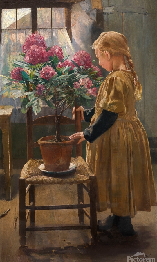 Gabrielle Frederic the Artist’s Daughter [1907] by Léon Frédéric [1856 ...